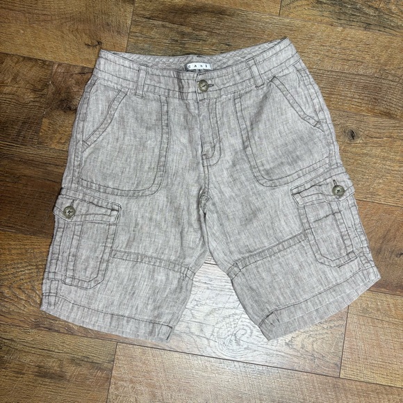 CAbi | Shorts | Cabi Tan Cargo Shorts Relaxed Fit Kneelength | Poshmark